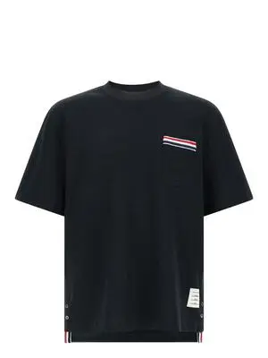 Thom Browne T Shirt Rwb - Blue