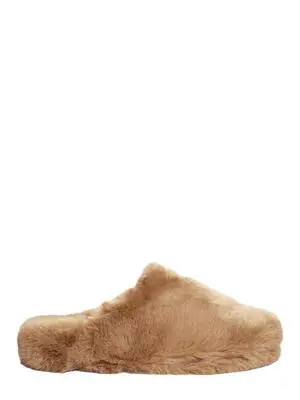 LA ROSE Furry Indoor Slippers