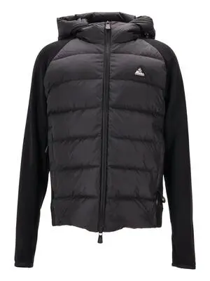 Moncler Zip-up Grenoble Cardigan - Black