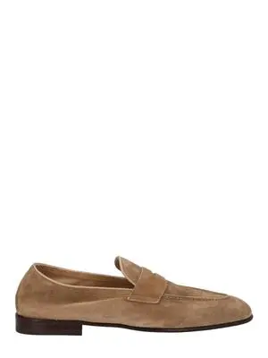 Brunello Cucinelli Penny Loafers - Beige