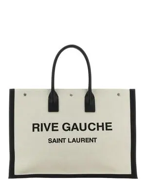 Saint Laurent Rive Gauche Tote - Greggio/nero/nero/ne