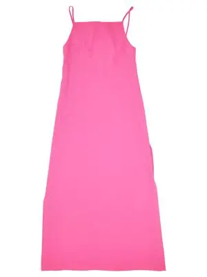 PAROSH Sleeveless Maxi Dress - Rosso Scuro