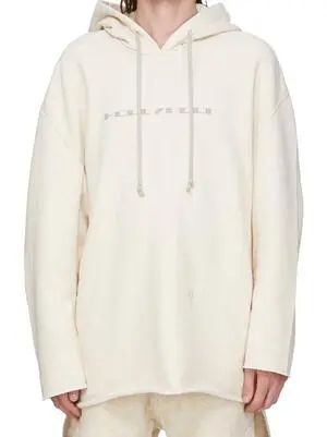 Rick Owens Hooded Pullover - Natural/pearl