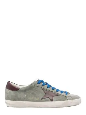 GOLDEN GOOSE Super-star Sneakers - Green/kenia