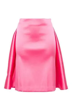 PAROSH Papavero Balloon Skirt - Rosa Bubble