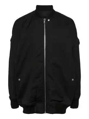 Rick Owens Jumbo Peter Flight Jacket - Black/pearl
