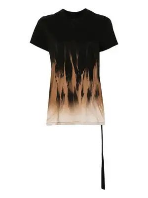 Rick Owens Small Level T-shirt - Black/terra