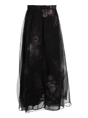 Zimmermann Hypnotic Maxi Skirt - Black