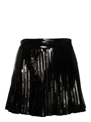 PAROSH Godot Mini Skirt - Nero