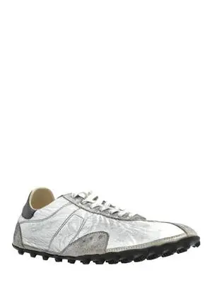MAISON MARGIELA Low Top Sneakers - Silver/white/natural