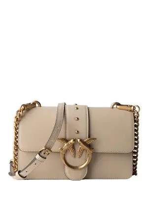 Pinko Love Bag One Mini Shoulder Bag - Beige