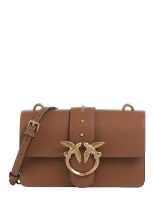 Pinko Love One Mini Shoulder Bag - Brown