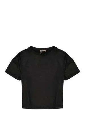 Herno Short Sleeve Top - Black