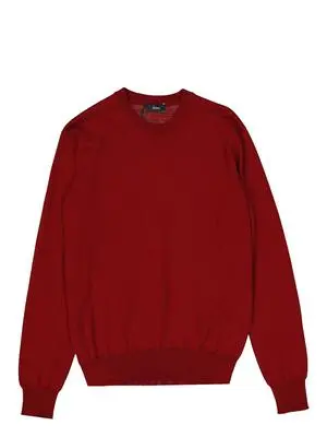 Herno Virgin Wool Pullover - Red