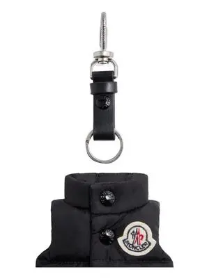 Moncler Vest Key Ring - Black