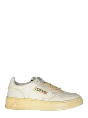 AUTRY Medalist Vintage Sneakers - White