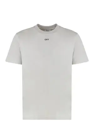 Off White T Shirt - Gray