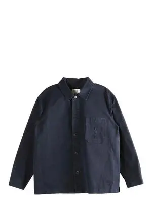 Saint Laurent Cotton Overshirt - Blue