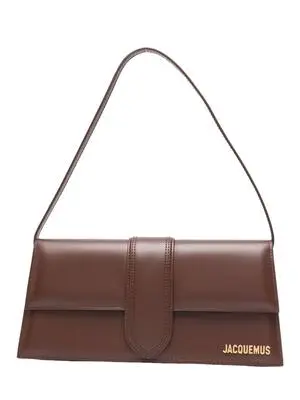 Jacquemus Le Bambino Long Leather Shoulder Bag - Brown