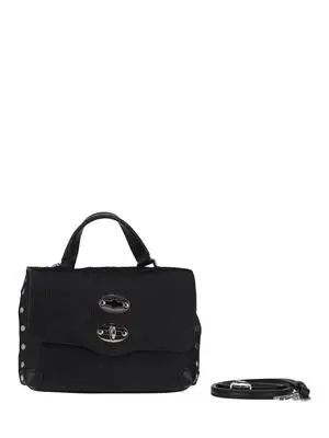 ZANELLATO Satchel With Adjustable Shoulder Strap - Black Anniversario
