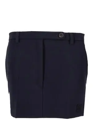Miu Miu Stoffa Skirt - Bleu