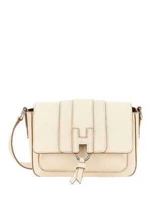Hogan Leather Crossbody Bag - White