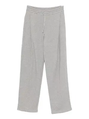 E.ARMANI EXCLUSIVE PRE Cotton Sweatpants - Grey