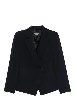 Emporio Armani Double-breasted Blazer - Blue