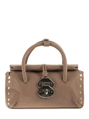 ZANELLATO Dotta Centauro Baby Leather Handbag - Brown