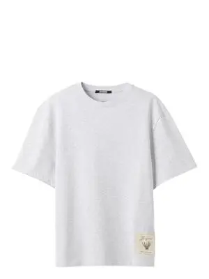 Jacquemus Logo Cotton T Shirt - Grey