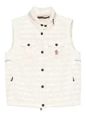 Moncler Gumiane Down Vest - White