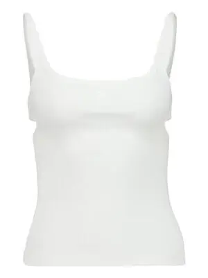 COURREGES Cotton Tank Top - White