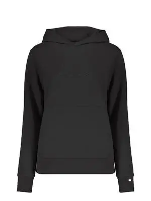 Herno Logo Embellished Hoodie - Black