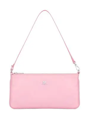 COURREGES Leather Mini Bag - Pink