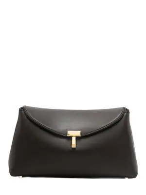 TOTEME Mini Leather Clutch - Brown