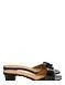FERRAGAMO Leather Sandals - Black