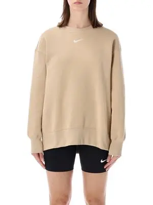 Nike Phoenix Fleece Crewneck Sweatshirt - Linen