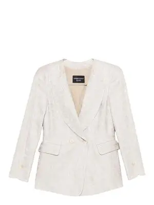 Emporio Armani Double-breasted Jacket - Beige