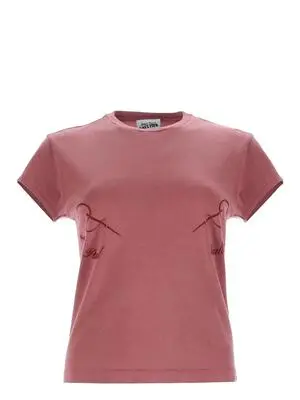 Jean Paul Gaultier Needles T-shirt - Bordeaux