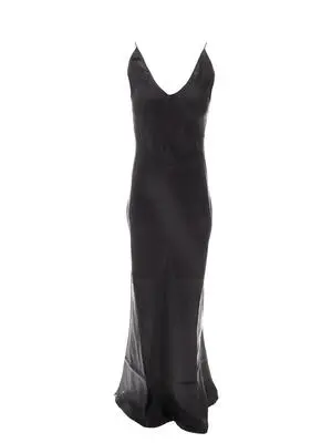 ANINE BING Laurel Slip Dress - Black