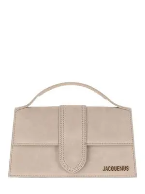Jacquemus Le Grand Bambino Leather Handbag - Beige