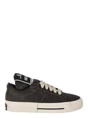 Rick Owens Scarpe In Pelliccia X - Dark Dust/black