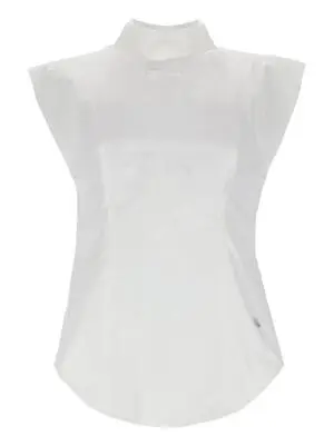 Jean Paul Gaultier Sleeveless Shirt - White