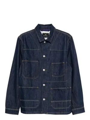 Paul Smith Cotton Jacket - Blue