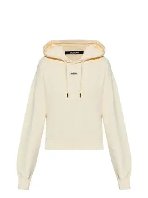 Jacquemus Le Hoodie Gros Grain - Beige
