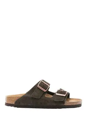 BIRKENSTOCK Arizona Buckle Strap Sandals Brown