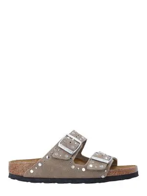 BIRKENSTOCK Arizona Rivet Sandals - Beige