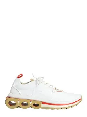 FERRAGAMO Nima Knit Sneakers - White