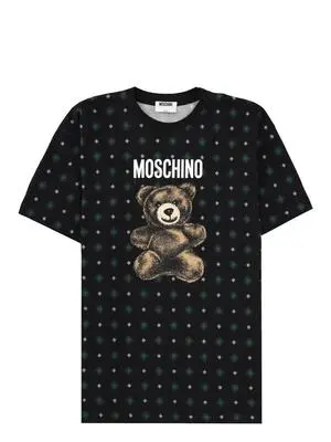 Moschino Printed T-shirt - Black