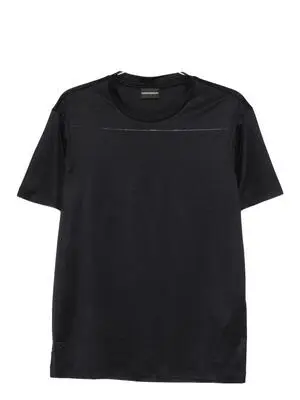 Emporio Armani Cotton T Shirt - Blue